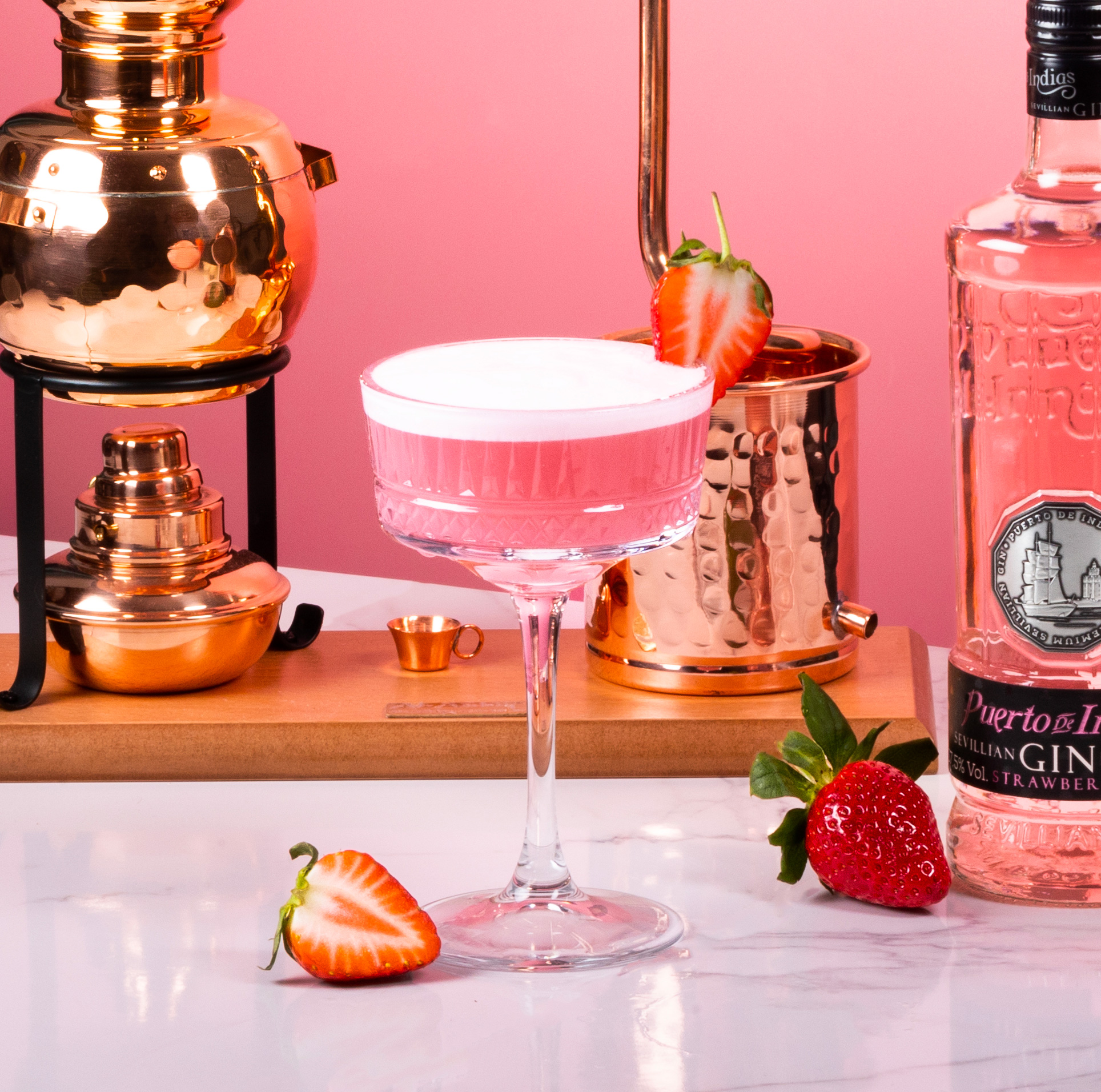Pink Gin Martini Recipe ‘The Pink Lady’ | The Sip Guide | Crafted Sip ...